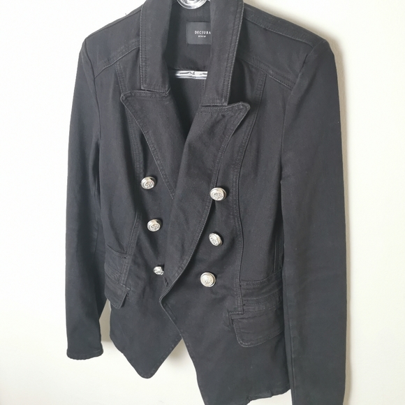 DECJUBA | Jackets & Coats | Decjuba Jean Jacket 8 Viscose Cotton Blend ...